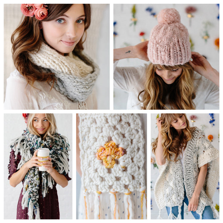 The Spun Cloud Collection – Knit Collage