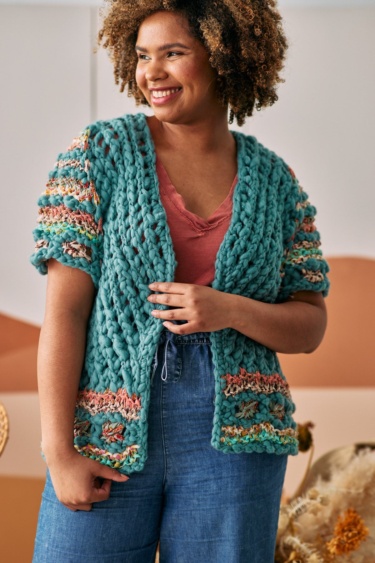 Botanical Cardi Pattern – Knit Collage