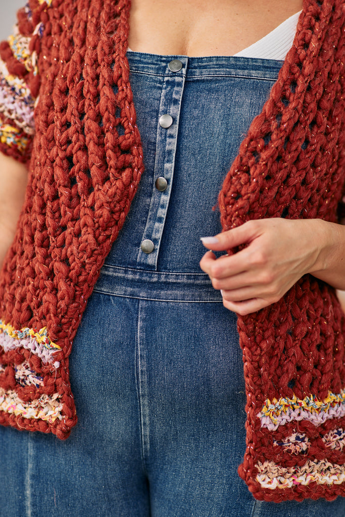Botanical Cardi Pattern – Knit Collage