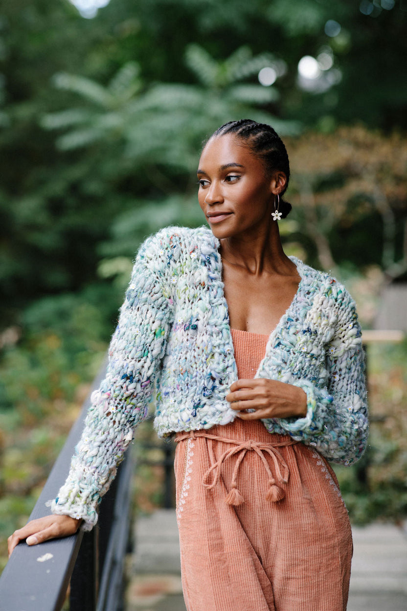 Daisy Chain Cardi Pattern – Knit Collage