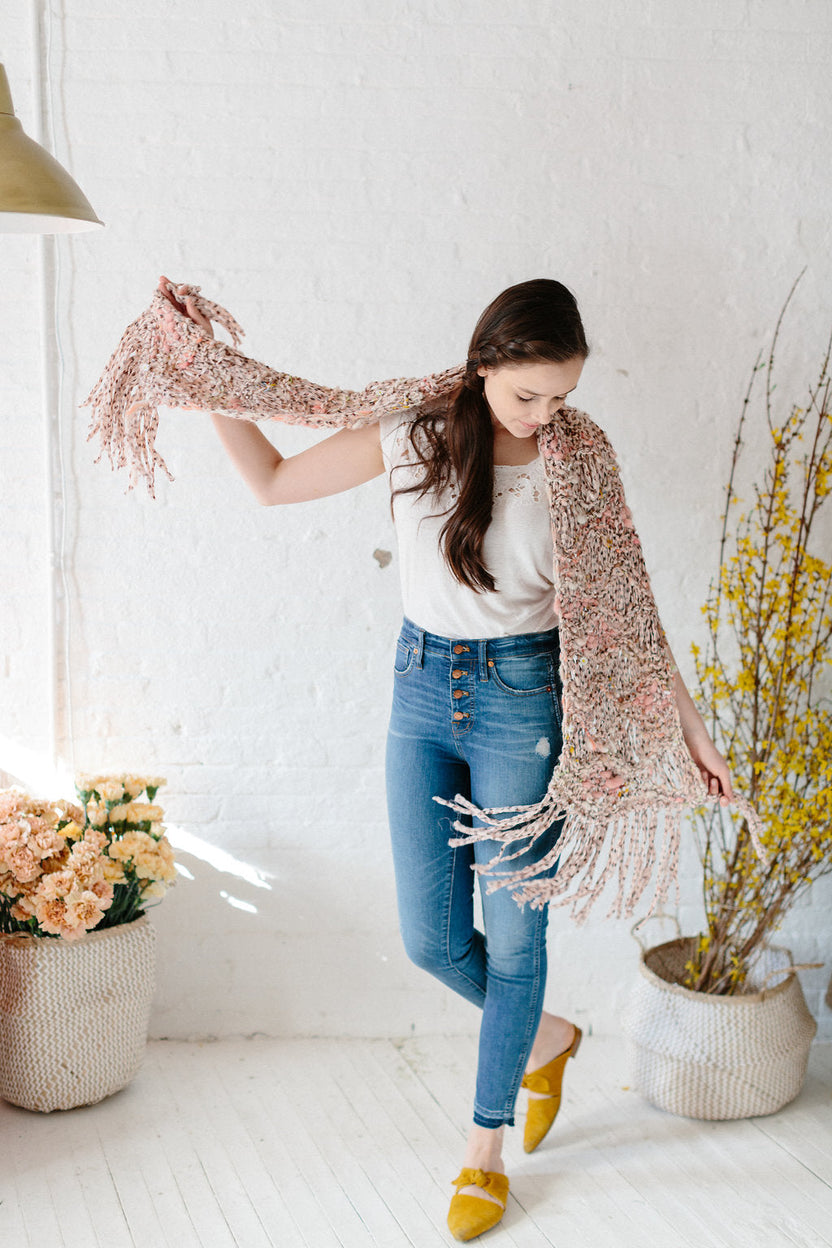 Dotted Sea Wave Shawl Pattern – Knit Collage
