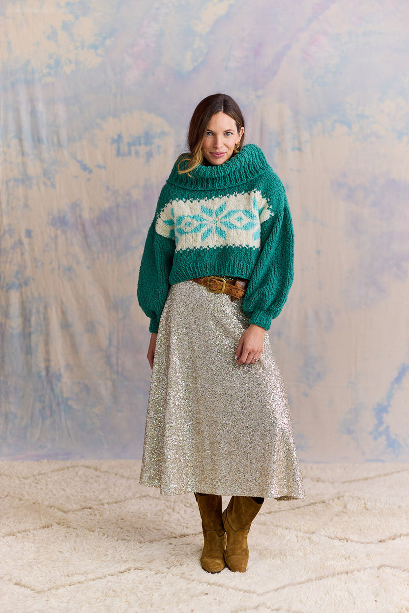 Enchanted Forest Sweater Kit – Knit Collage