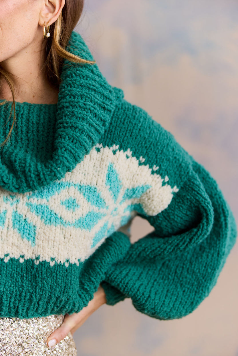 Enchanted Forest Sweater Kit – Knit Collage