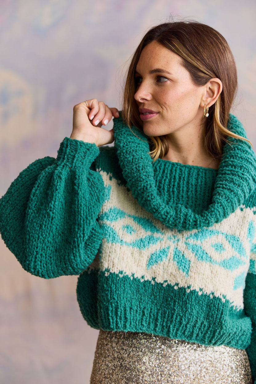 Enchanted Forest Sweater Kit – Knit Collage