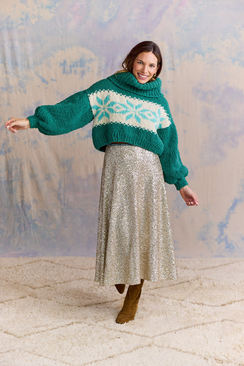 Enchanted Forest Sweater Kit – Knit Collage