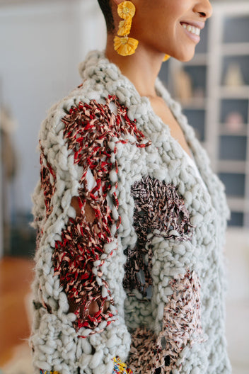 Knit Collage Garden Party Sweater Pattern