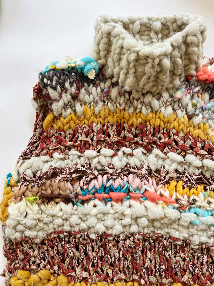 Knit Collage Sunwoven Tank Sweater Pattern