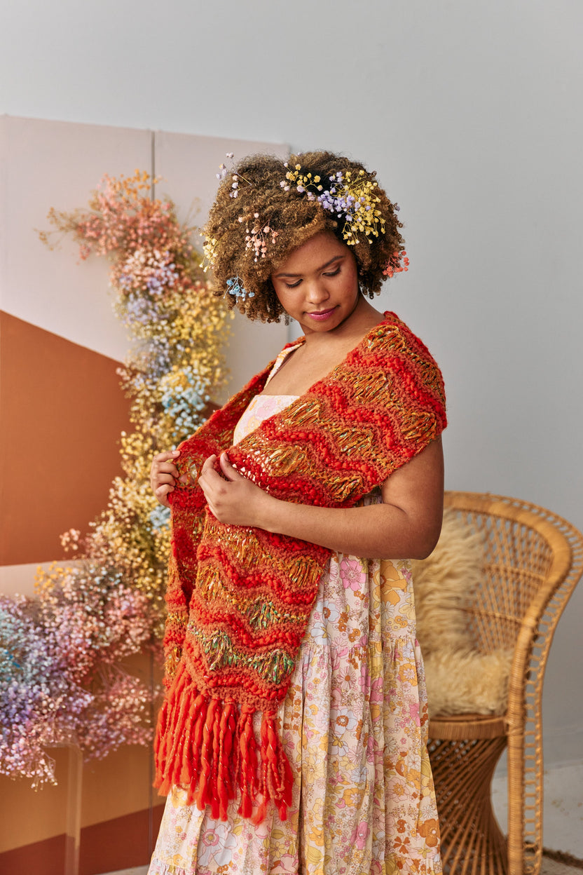 Ride The Wave Shawl Pattern – Knit Collage