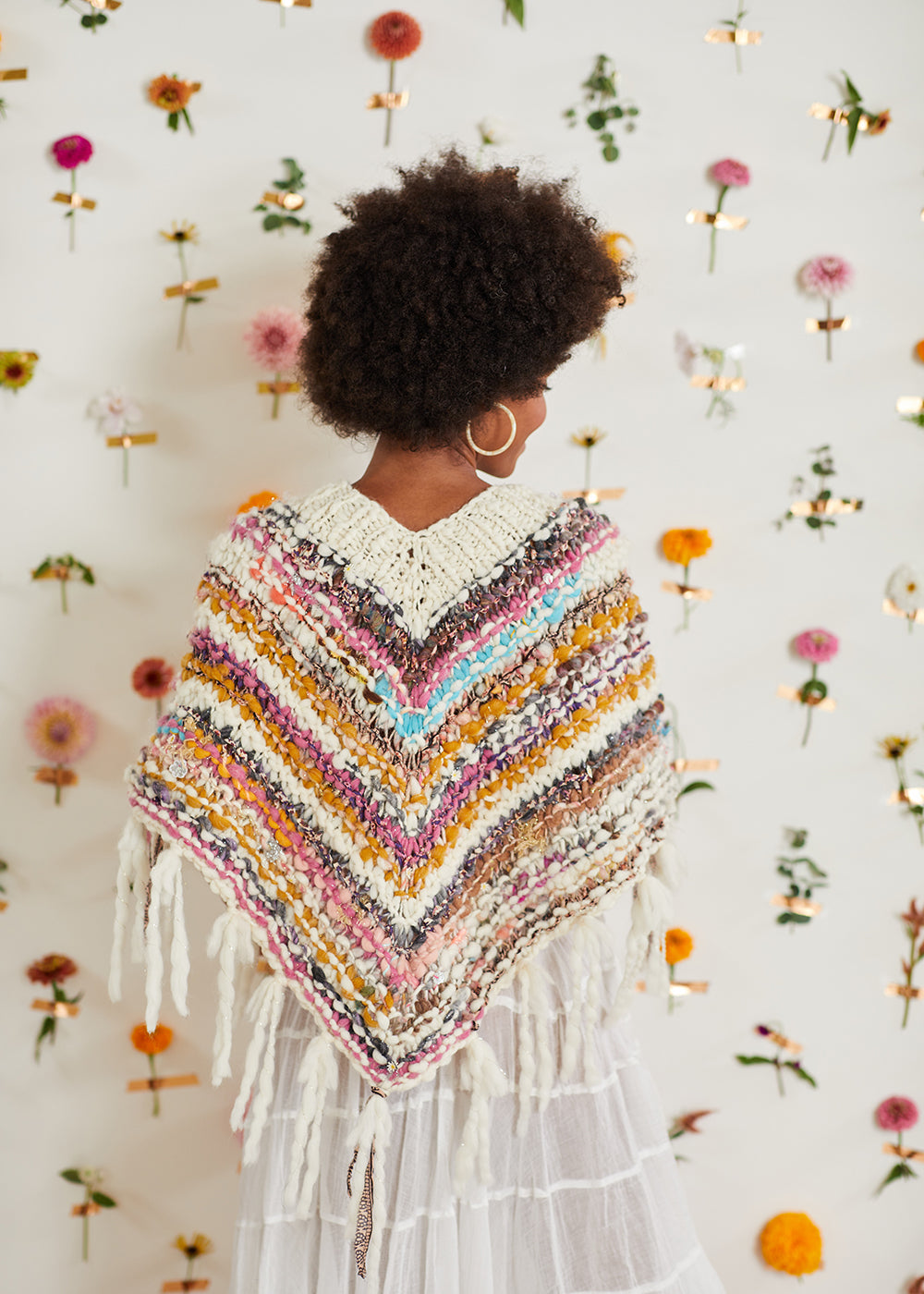 Shake Your Groove Thing Poncho Kit – Knit Collage