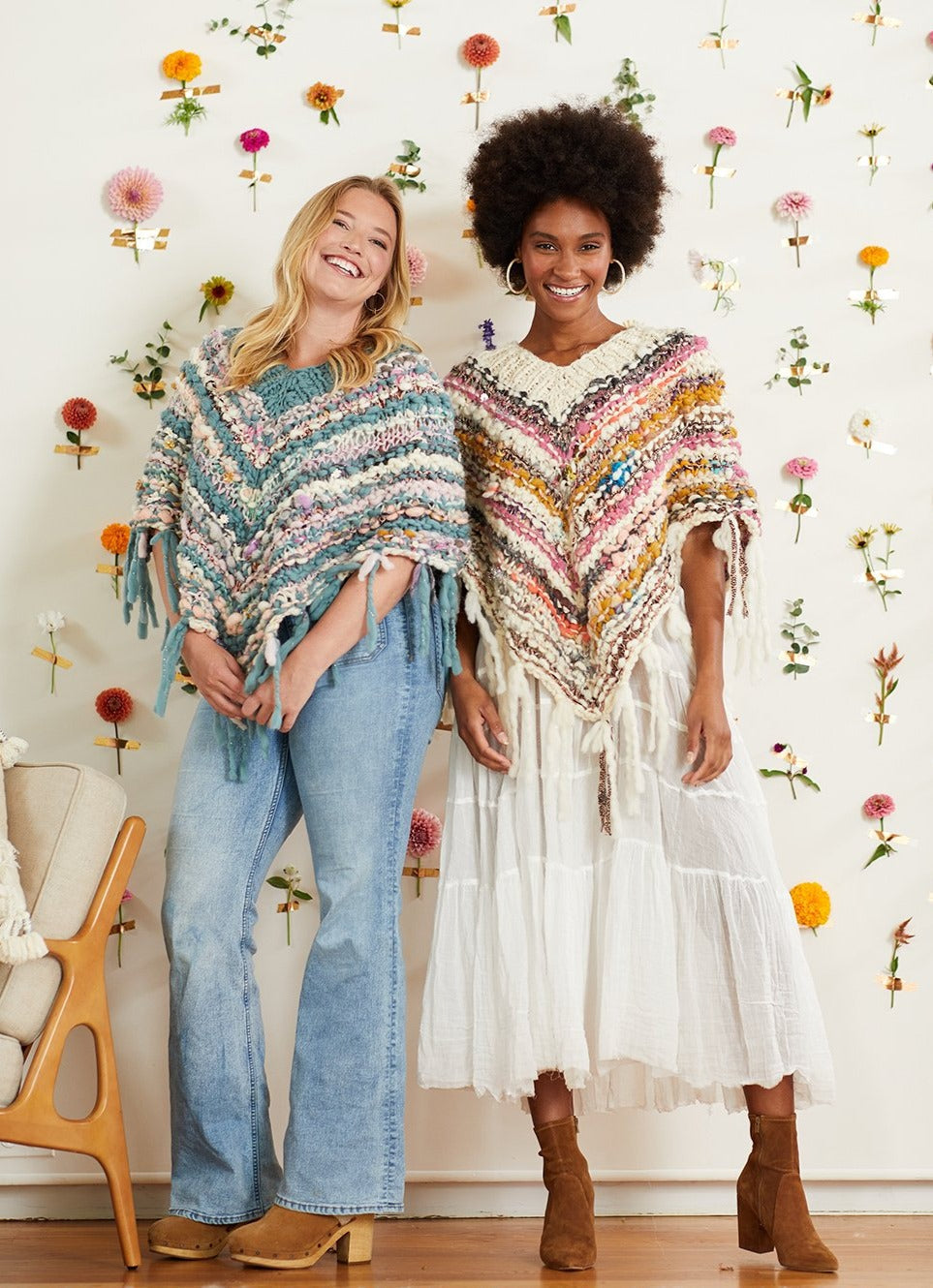 Shake Your Groove Thing Poncho Kit – Knit Collage