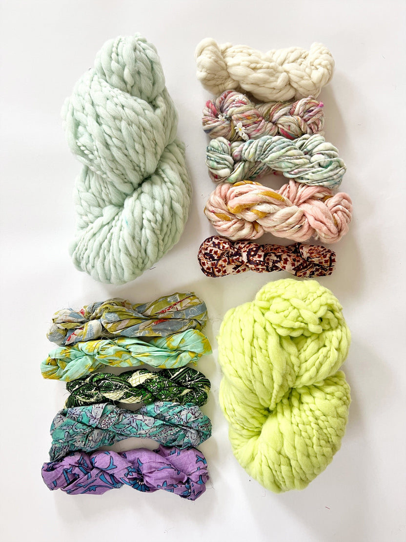 Sunbeam Stripe Cardi Kit Mixed Minis – Knit Collage