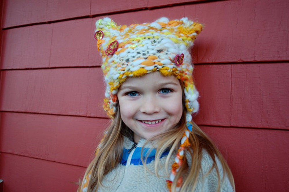 Kitty Kids Hat Pattern – Knit Collage