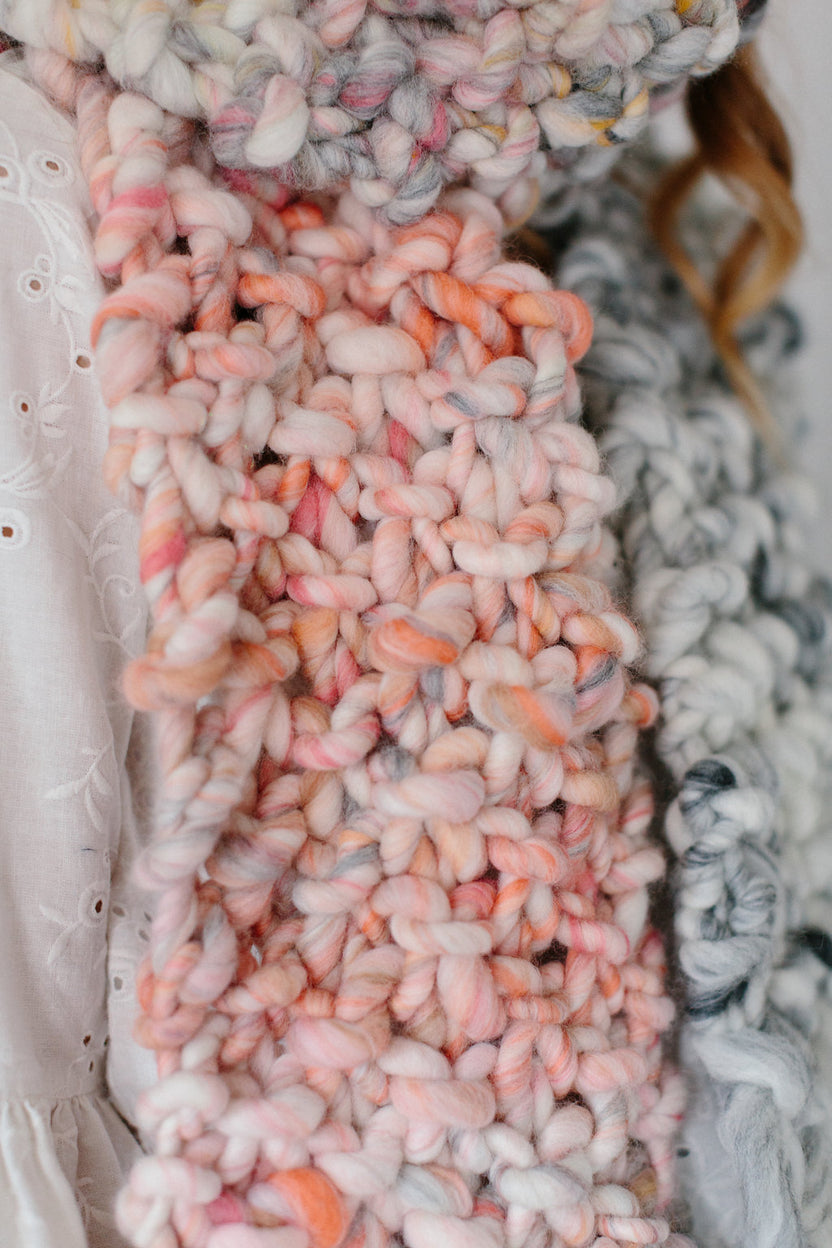 Counting Sheep Scarf Pattern – Knit Collage