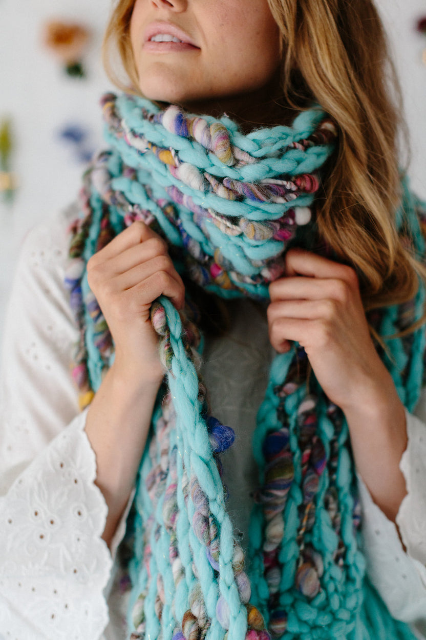 Happy Trails Scarf Pattern – Knit Collage
