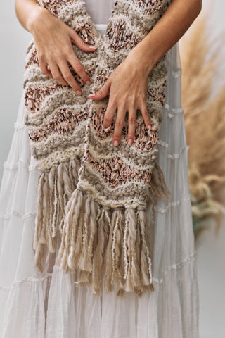 Ride The Wave Shawl Pattern – Knit Collage