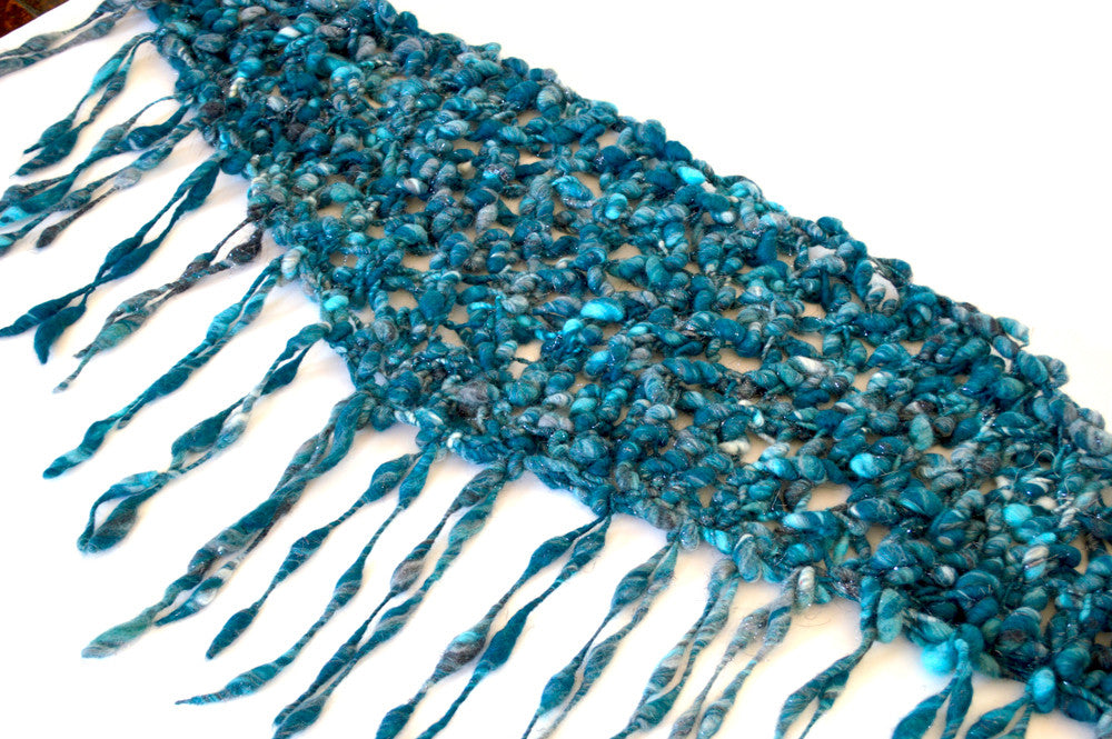 Runaway Fringe Shawl Pattern – Knit Collage
